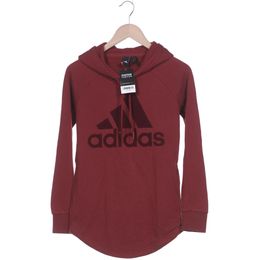 Adidas Damen Kapuzenpullover, bordeaux, Gr. 34