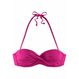 s.Oliver Bandeau-Top 'Spain' Damen Gr&ouml;&szlig;e 60 pink