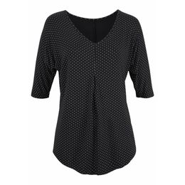Lascana Blouse female Black size 36/38