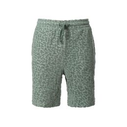 Livergy® Herren Frottee-Shorts, leger geschnitten, grün