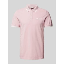 s.Oliver RED LABEL Regular Fit Poloshirt mit Label-Print