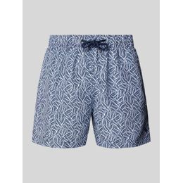 McNeal Regular Fit Badehose mit Allover-Muster