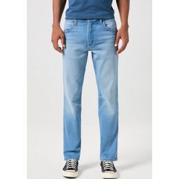 Wrangler 5-Pocket-Jeans GREENSBORO FREE TO STRETCH Free to stretch material, blau