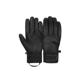 Skihandschuhe Reusch "Cronon" Gr. 8,5, schwarz Damen Handschuhe Sporthandschuhe