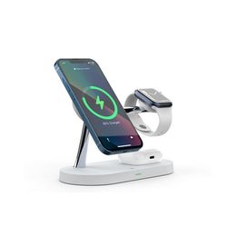 yozhiqu Smartphone-Dockingstation Magnetisches drahtloses Ladegerät für Apple-Geräte