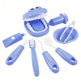 Fivejoy Spielzeug-Arztkoffer 9 Stück Kinder-zahnarztset: Ein Unterhaltsames