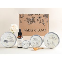 Myrtle & Soap Pflege-Geschenkset WELLNESS Naturkosmetik-Set