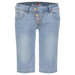 Buena Vista 5-Pocket-Jeans Damen Jeansshorts MALIBU Slim Fit (1-tlg)