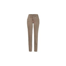 Toni 5-Pocket-Jeans taupe (1-tlg)