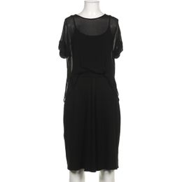 hessnatur Damen Kleid, schwarz, Gr. 36