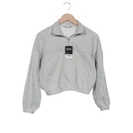 WEEKDAY Damen Sweatshirt, grau, Gr. 36