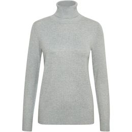 Saint Tropez Pullover 'Mila' Damen Gr&ouml;&szlig;e M graumeliert