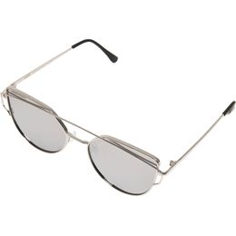 Urban Classics Sonnenbrille 'July' Herren Gr&ouml;&szlig;e One Size dunkelgrau / silber