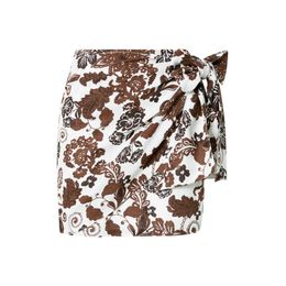 Minkpink Rock 'AMARA' Damen Gr&ouml;&szlig;e 34 braun / dunkelbraun / mischfarben / wei&szlig;