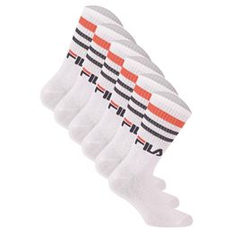 Fila Socken Damen Gr&ouml;&szlig;e 43/46 blau / rot / wei&szlig;