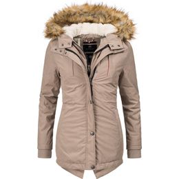 Marikoo Winterparka 'Akira' Damen Gr&ouml;&szlig;e L camel