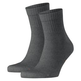 Falke Socken Damen Gr&ouml;&szlig;e 46/48 dunkelgrau / orange