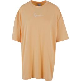 Karl Kani T-Shirt Damen Gr&ouml;&szlig;e M pastellorange / wei&szlig;