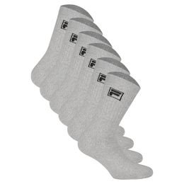 Fila Sportsocken Herren Gr&ouml;&szlig;e 39/42 grau / schwarz