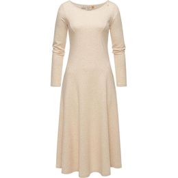 Ragwear Kleid 'Appero Long' Damen Gr&ouml;&szlig;e 44 beige Winterkleid