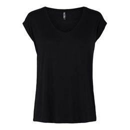 Pieces T-Shirt 'Billo' Damen Gr&ouml;&szlig;e XL schwarz / wei&szlig;