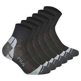 Fila Sportsocken Herren Gr&ouml;&szlig;e 43/46 schwarz / wei&szlig;