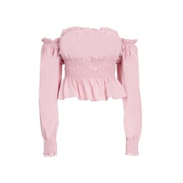 Influencer Bluse Damen Gr&ouml;&szlig;e M pink
