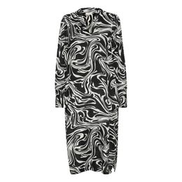 Kaffe Kleid 'drylia' Damen Gr&ouml;&szlig;e 42 schwarz / wei&szlig; Sommerkleid
