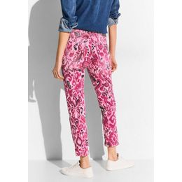 Cecil Gerade Jeans Middle Waist, rosa