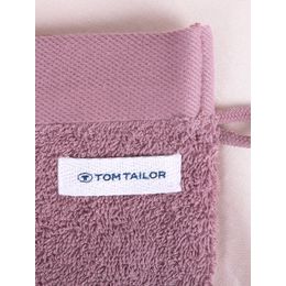 Tom Tailor Unisex Waschhandschuhe im 6er-Pack, lila, Uni, Gr. 16X21
