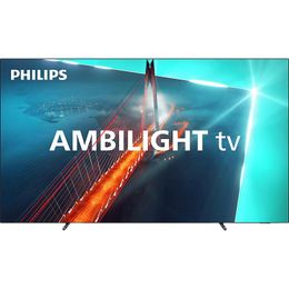 Philips 55OLED708/12 4K OLED Ambilight TV (Flat, 55 Zoll / 139 cm, UHD 4K, SMART TV, Ambilight, GoogleTV 12)