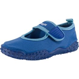 Playshoes Aquaschuh Jungen Gr&ouml;&szlig;e 26.5 blau / hellblau