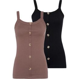 Lascana Top female Grey, Black size 40/42