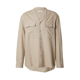 DAN FOX APPAREL Button Up Shirt 'Ruben' male Beige size XL