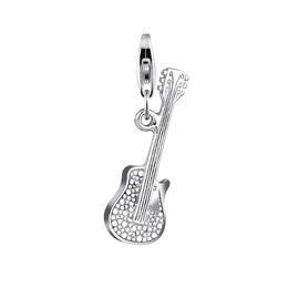 NENALINA Charm-Einhänger Gitarren-Anhänger Musik Instrument Song 925 Silber
