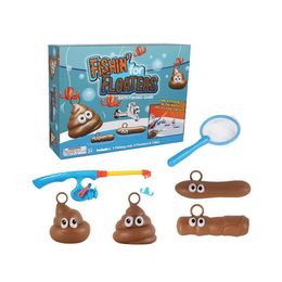 yozhiqu Badespielzeug Kinder Bad Wasser spielen Angeln Spielzeug speichern Poop Modell (1-tlg)