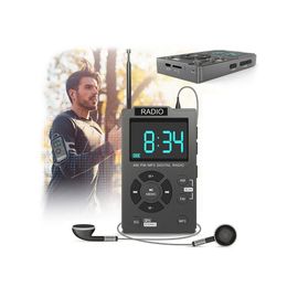 yozhiqu Tragbarer Mini-Digitalradio-Lautsprecher MP3-Musik-Player