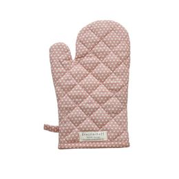 Krasilnikoff Ofenhandschuh Micro Dots, rosa