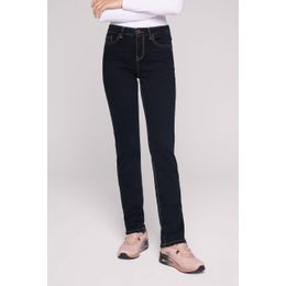 Regular-fit-Jeans SOCCX Gr. 26, Länge 30, blau Damen Jeans