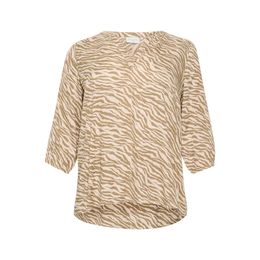 Kaffe CURVE Bluse 'Claira' Damen Größe 5XL sand