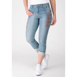 Recover Pants 7/8-Jeans mit Stickerei