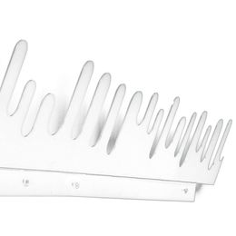 Design House Stockholm - Wave Hanger Garderobe, weiß, 2er-Set