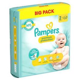 Pampers® Windeln premium protection™ BIG PACK Größe Gr.2 (4-8 kg) für Neugeborene (0-3 Monate), 76 St.