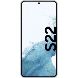 Samsung Smartphone "Galaxy S22 256 GB" Mobiltelefone Gr. 256 GB 8 GB RAM, weiß (phantom white) Smartphone Android