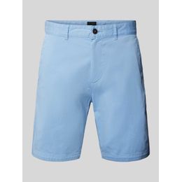 BOSS Orange Slim Fit Chinoshorts mit Gürtelschlaufen