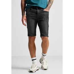 Street One MEN Regular-fit-Jeans 5-Pocket-Style, schwarz