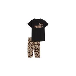 Puma Trainingsanzug MINICATS ANIMAL LEGGING SET (2-tlg), schwarz