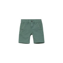 s.Oliver Junior Bermudas aus Baumwollmix und mit Stretch-Anteil, grün