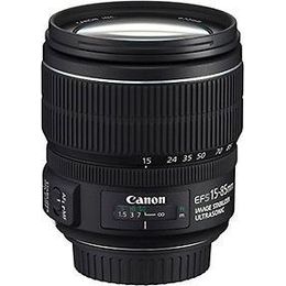 Canon EF-S 15-85 mm F3.5-5.6 IS USM 72 mm Filtergewinde (Canon EF-S Anschluss) schwarz