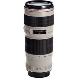 Canon EF 70-200 mm F4.0 L USM 67 mm Filtergewinde (Canon EF Anschluss) weiß